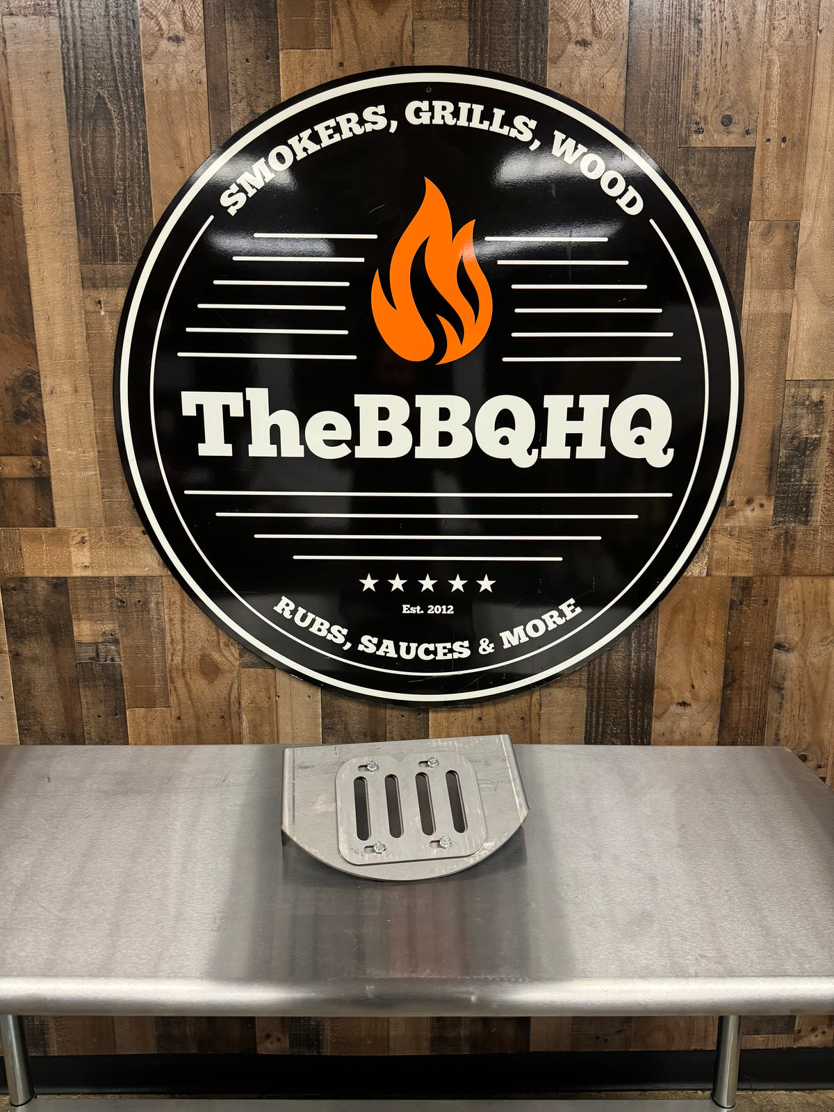 TheBBQHQ Custom Firebox Baffle for Oklahoma Joe Highland — TheBBQHQ, Inc.